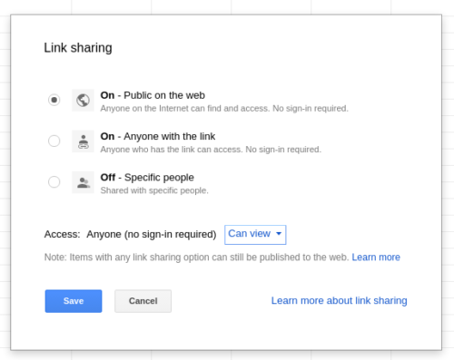 Google Sheets to HTML Table – crunchprank